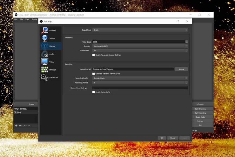 OBS : Overview, Features & fundamental Setup – URSuperb