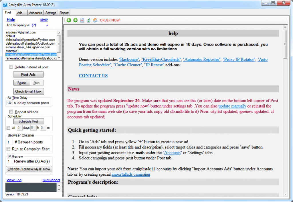 Best Craigslist Posting Software for Windows – URSuperb